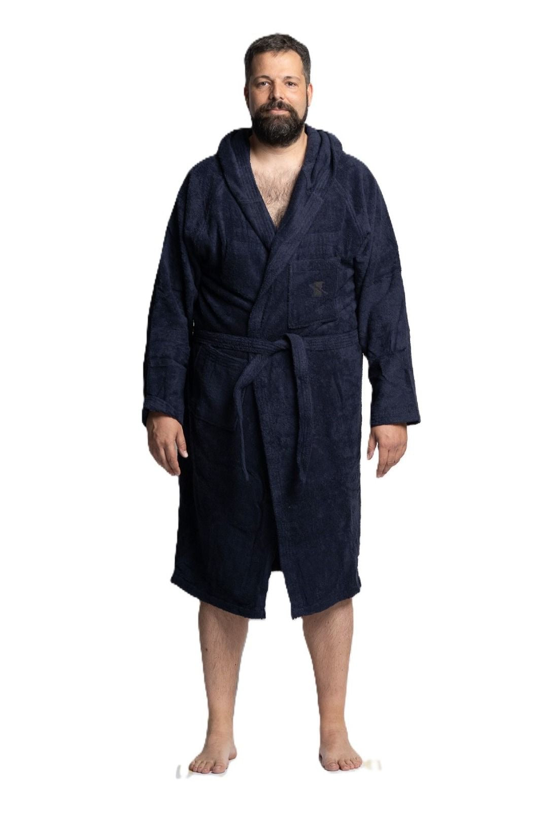 BLUE MAXFORT BATH COAT for stronger figures 3XL TO 8XL – Moški in pol